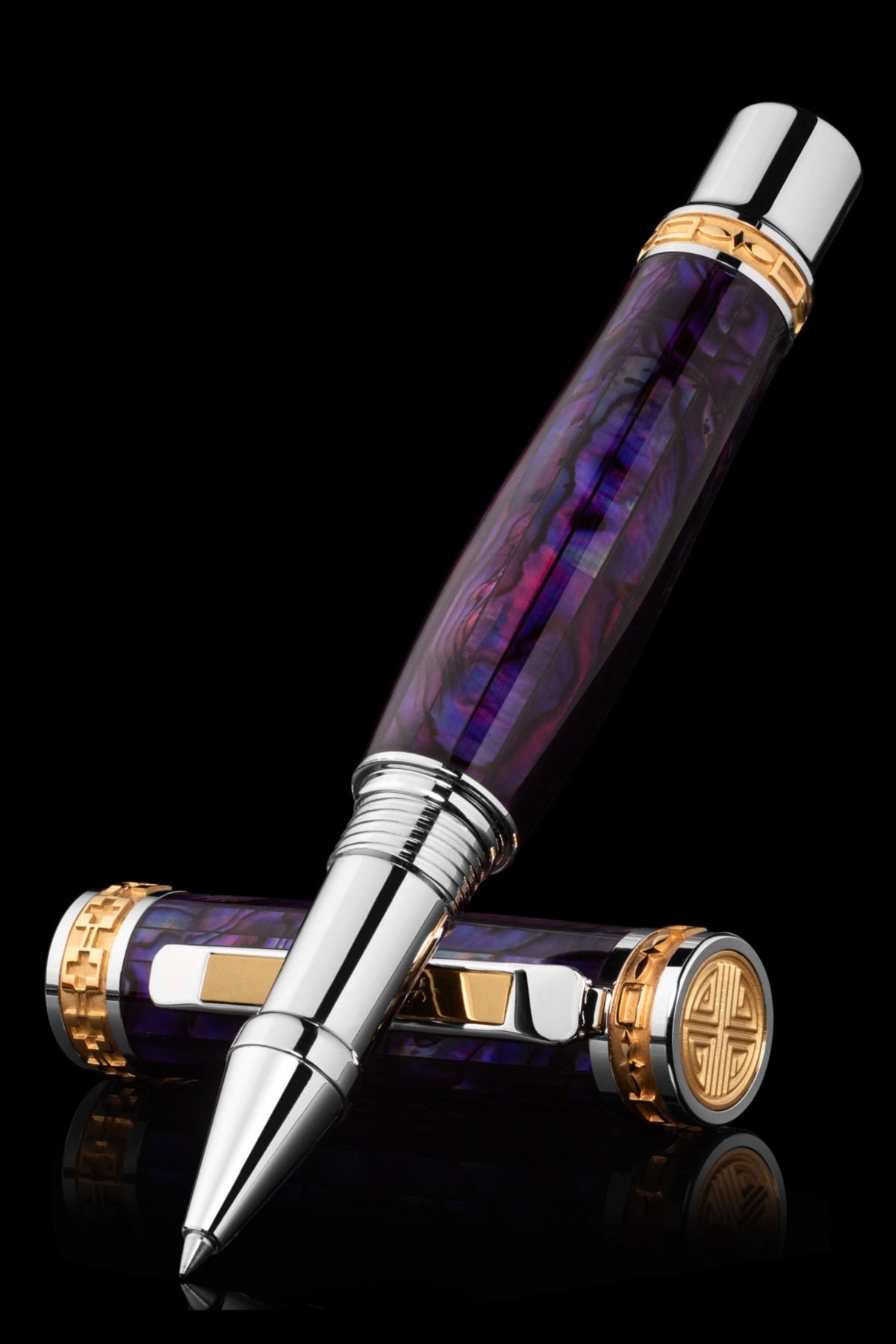Purple Pens | Meticulously Handcrafted Luxury Purple Pens by Pitchman